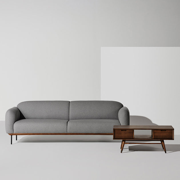 Benson Sofa light grey – Karger.
