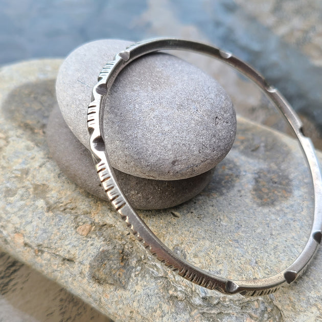 Moroccan vintage narrow bangle #14 – Karger.
